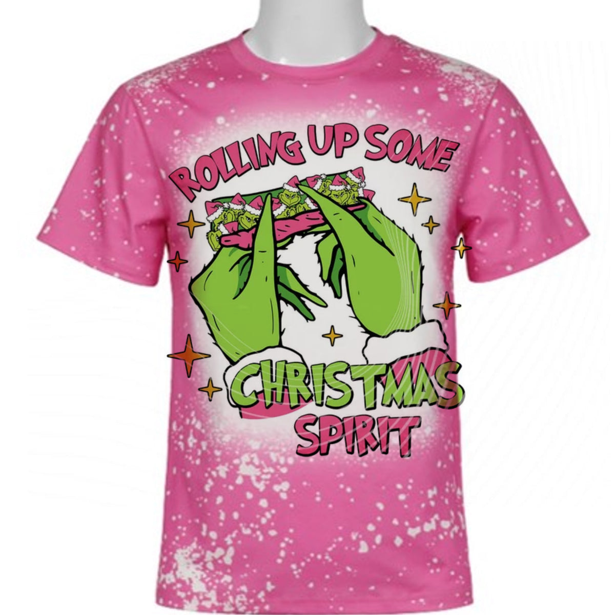 Rolling Up Some Christmas Spirit Grinch Tshirt – SlayBasics